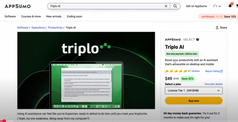 Triplo AI Review: A Comprehensive Overview